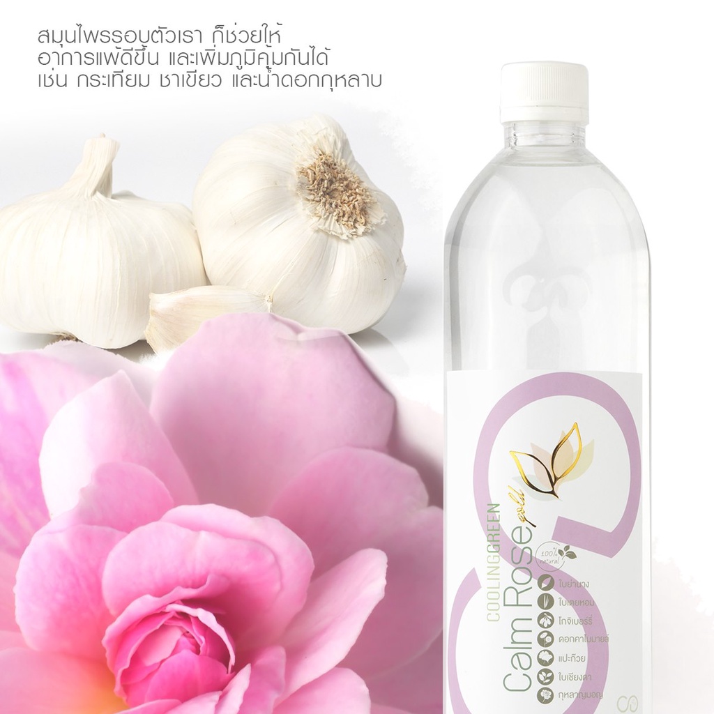 (SET 3 ขวด) Coolinggreen cooling green สูตร คาล์มโรส Clam Rose น้ำสกัดคูลลิ่งกรีน EXP.13032023 ...