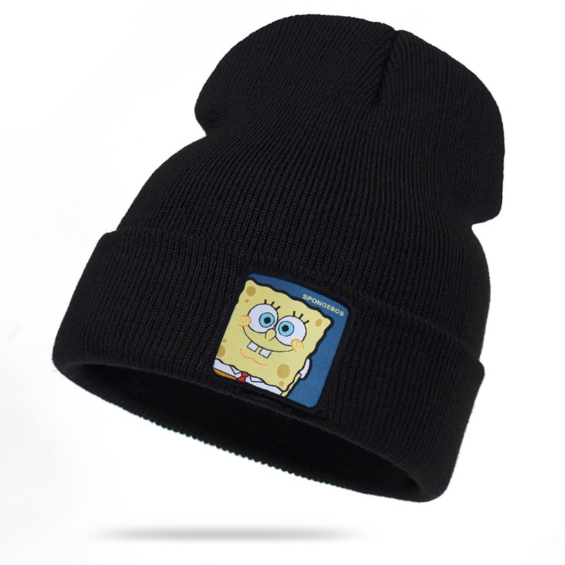 SpongeBob SquarePants Star Hat Winter Hat Plush cap Beanies | Shopee ...