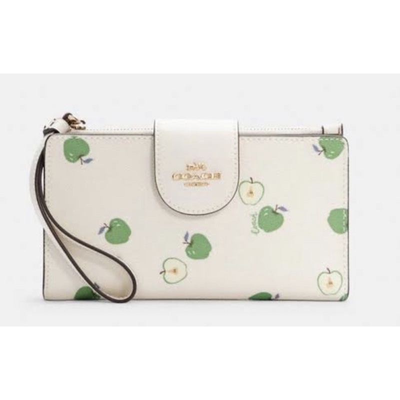 COACH TECH PHONE WALLET IN COLORBLOCK SIGNATURE CANVAS Tech Wallet With ...