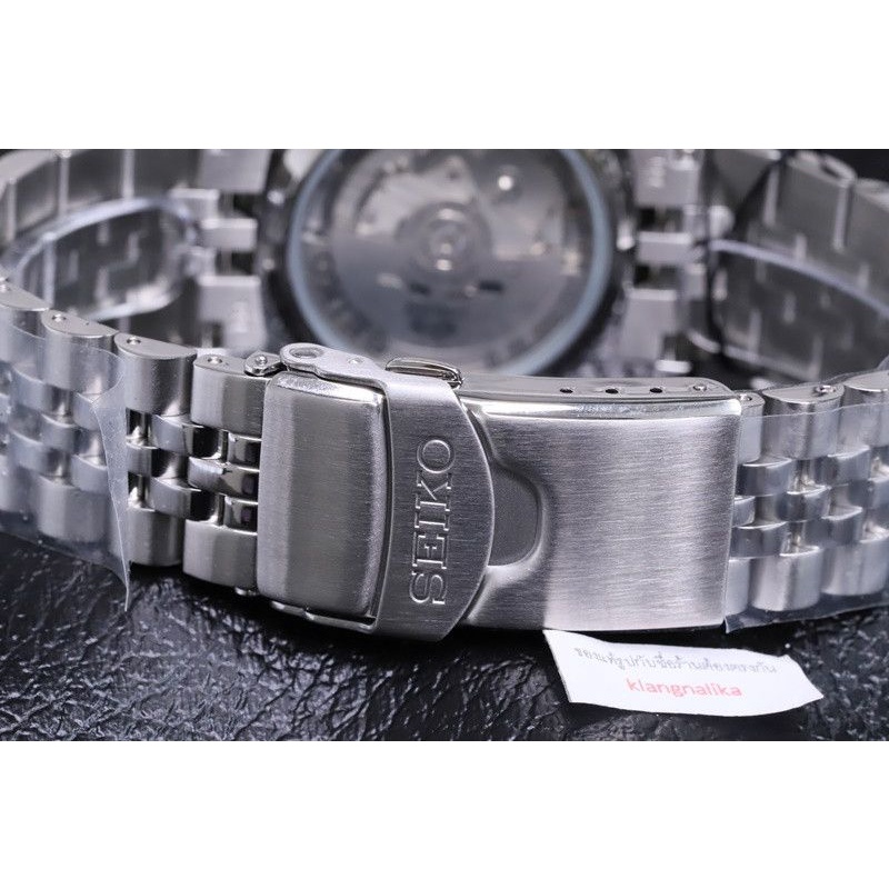 (แถมกล่องพกพาและที่ตัดสาย) นาฬิกา Seiko 5 Sport GMT Automatic รุ่น ...