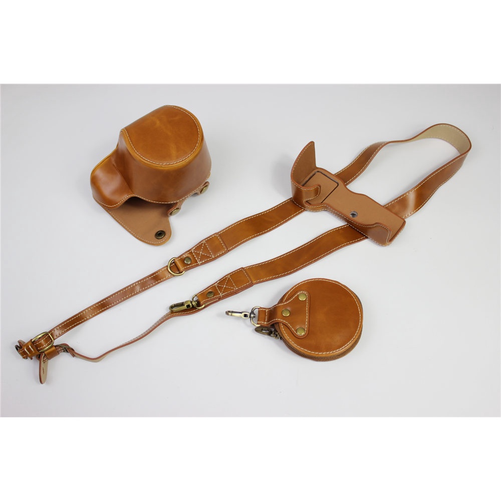 A7C Camera Case Luxury PU Leather Case Protective Cover For Sony A7C ...