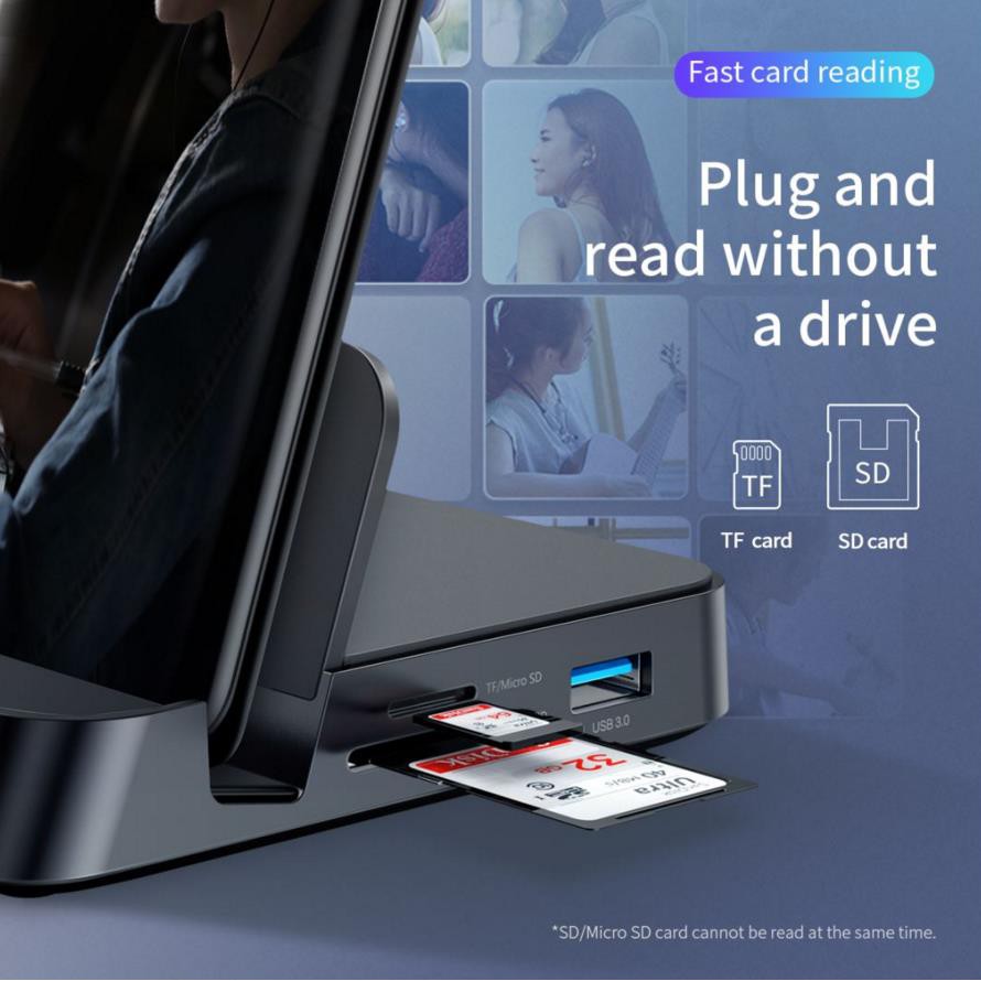 Baseus Mate Docking Type-C Mobile Phone Intelligent HUB Docking Station ...
