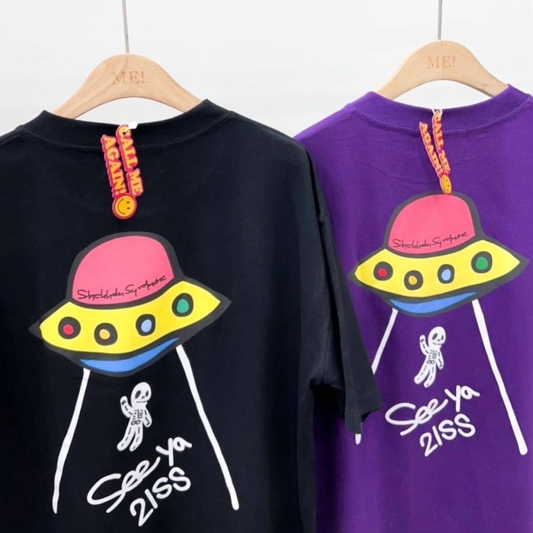 เสื้อยืด Call Me Again เสื้อโอเวอร์ไซส์ ผ้าคอตตอนเกาหลี ใส่สบายๆทรงสวยๆ ...