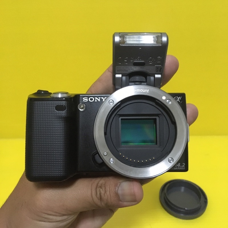 Sony Nex 5D Body พร่อมใช้ 14.2 MP ชัตเตอร์ หมื่นนิดๆ มือสอง สภาพดี รับ ...