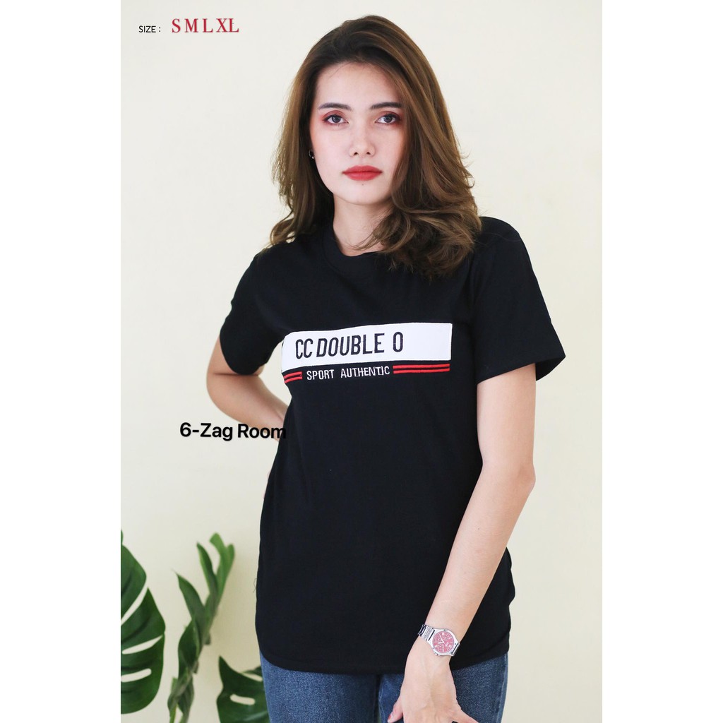 สินค้าขายดีเสื้อยืดงานปัก-งานป้ายCCOO Cotton 100 (SMLXL) No.18 - d_dome_shop - ThaiPick
