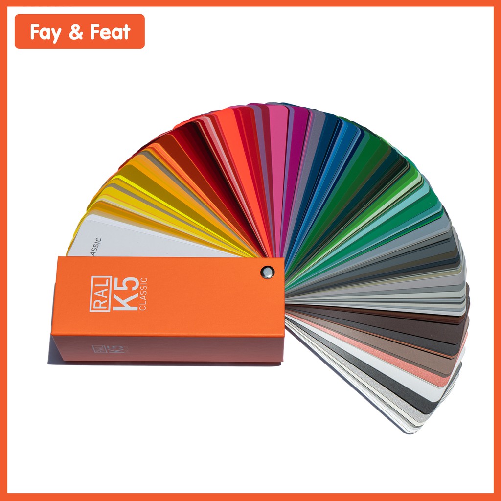 RAL K5 Classic Pocket Color Matching Fan (Semi Matte) กึ่งด้าน 2019 ...