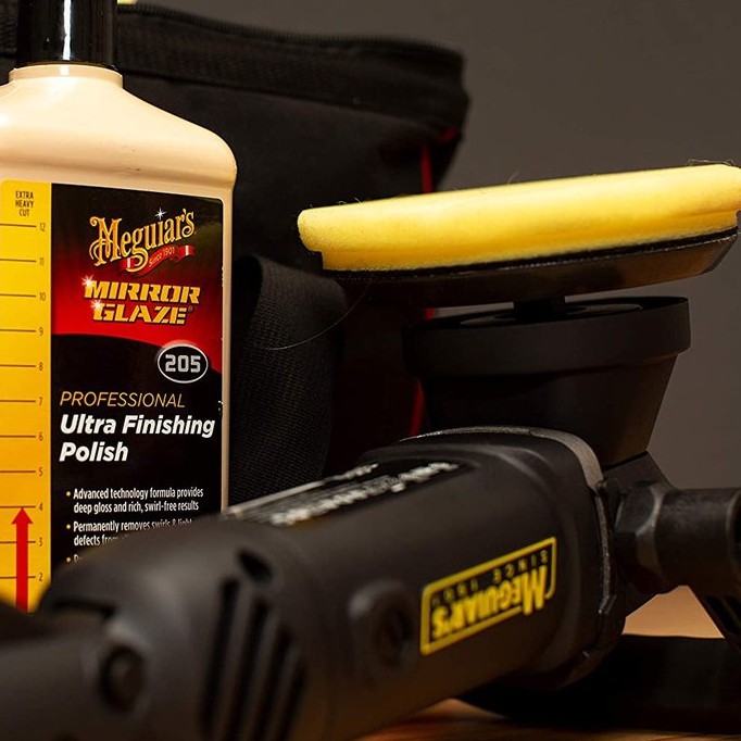 Meguiars M20516 Mirror Glaze 205 Ultra Finishing Polish ยาขัดละเอียดและ ...