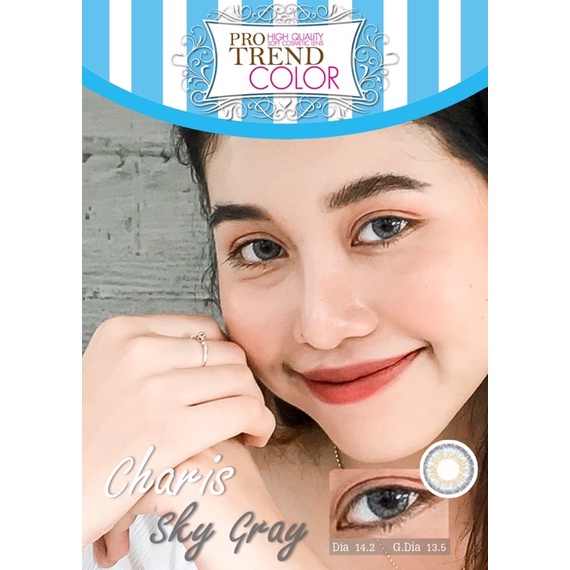 protrendcolor คอนแทคเลนส์ รุ่น charis brown charis gray charis sky gray - protrendcolor.official ...