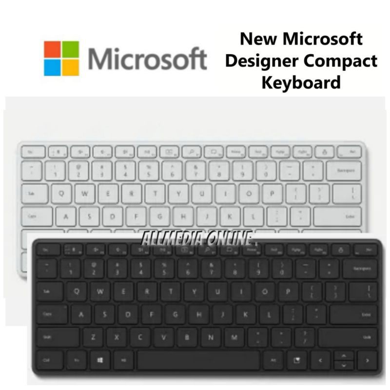 ☋☃ New Microsoft Designer Compact Keyboard แป้นพิมพ์ ไทย/อังกฤษ ...