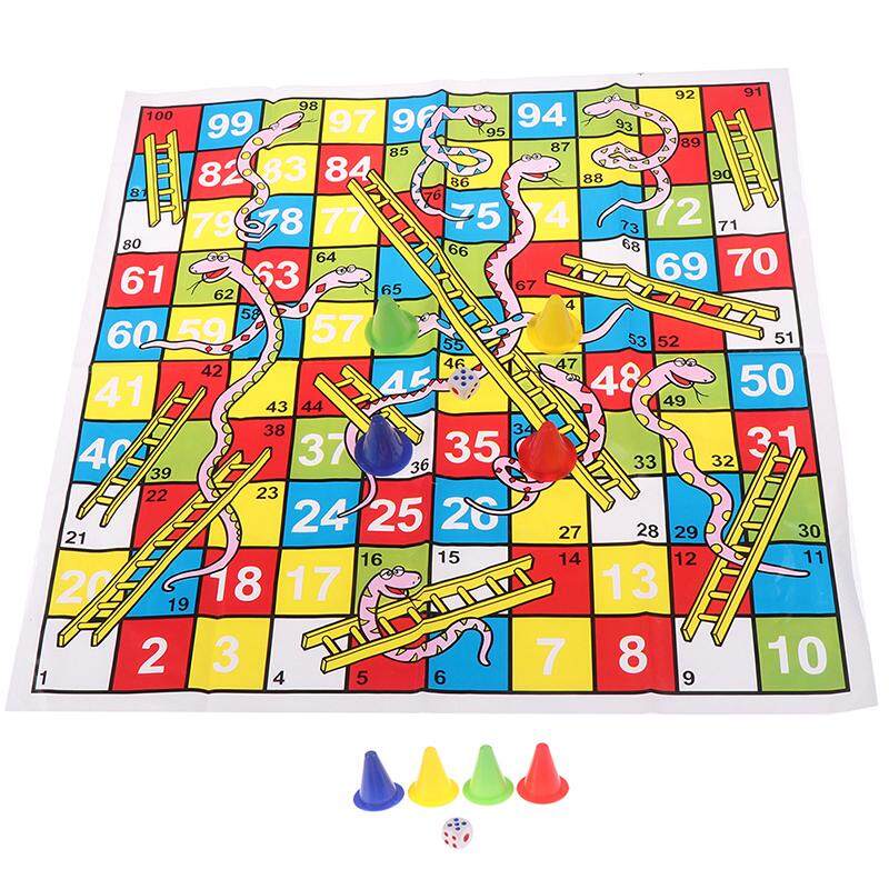 Snake ladder educational kids children toys family interesting board ...
