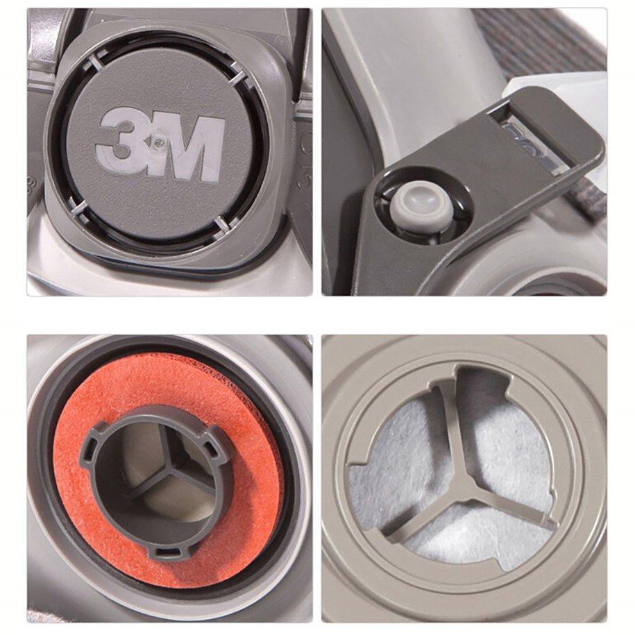 หน้ากากป้องกันสารเคมี ฝุ่น ชุด 7 ชิ้น 3M - allmarketshop - ThaiPick