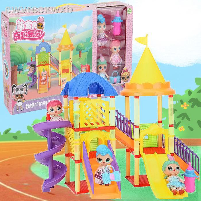 ราคาถูกBaby Barbie Set Sweetheart Frozen Princess Luo Li Dress Up Girl ...