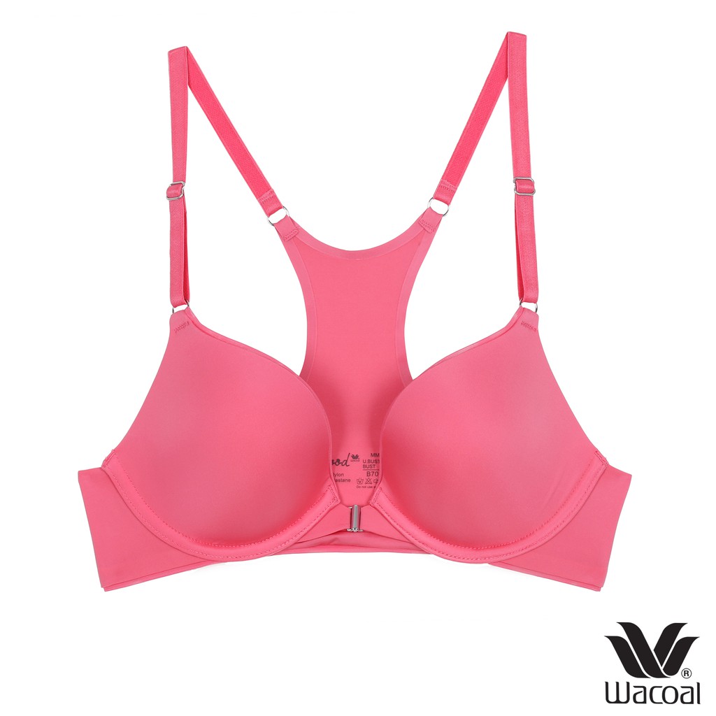 Wacoal Smooth Bra รุ่น MM1588 สีชมพูออกแดง (RP) - wacoal - ThaiPick