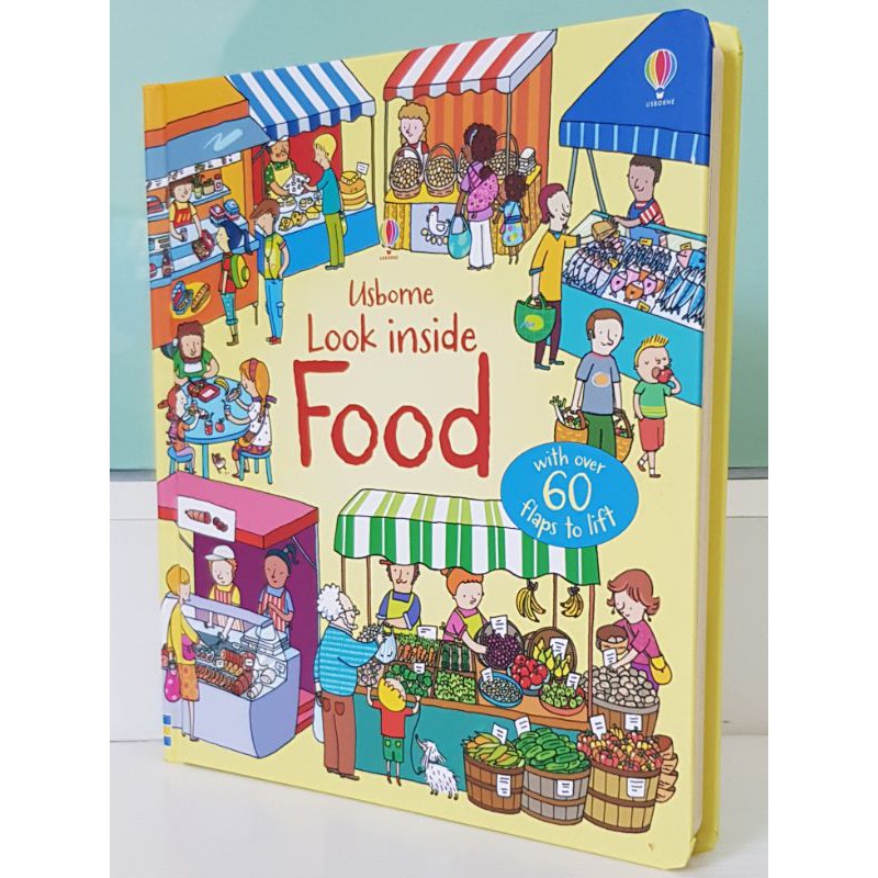 Look Inside Food ของแท้ นำเข้าจากประเทศอังกฤษ เหมาะสำหรับ 4 ขวบ+ Board ...