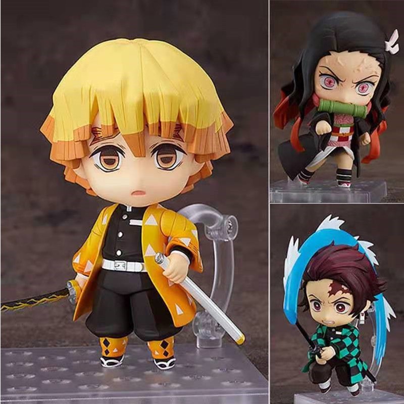 โมเดลอนิเมะ Demon Slayer Agatsuma Zenitsu Ray of the Breath Nezuko ...