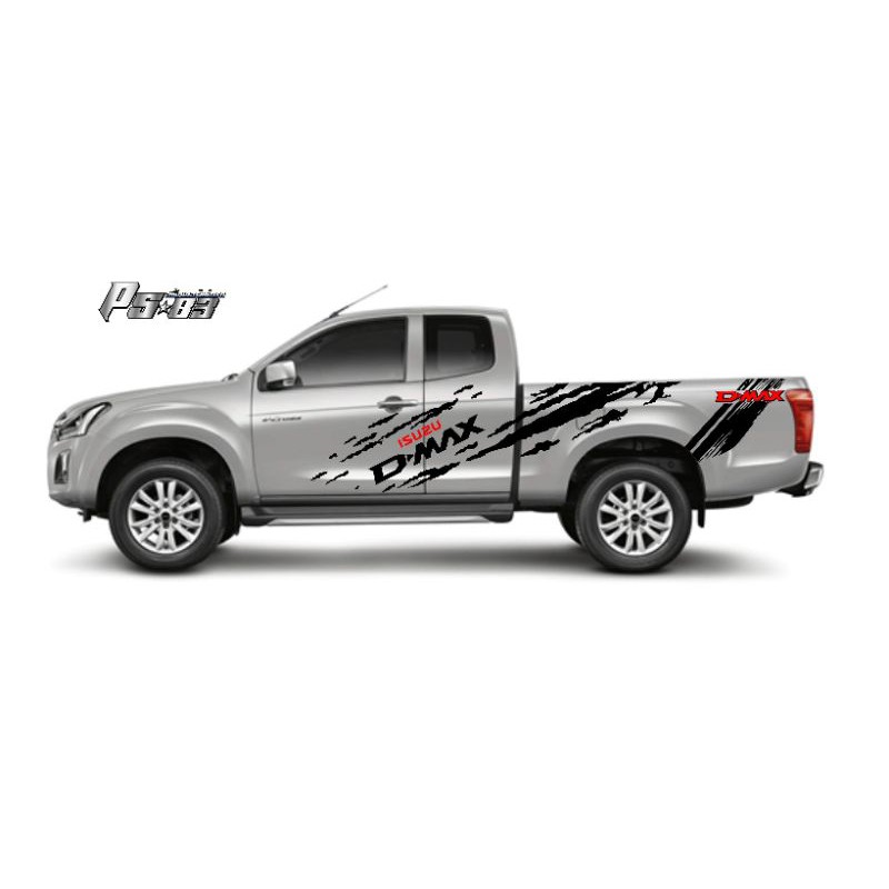 Sticker สติ๊กเกอร์ Isuzu d-max. เกรด5ปี สามารถติดได้ทุกสีทุกรุ่น สนใจ ...