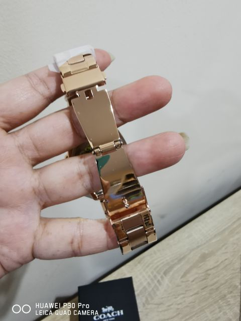 Coach 14503131 Ladies Boyfriend Multi-Function Rose Gold-Tone Watch ...