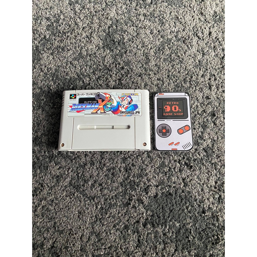 Capcom Rockman Game Cartridge / For Super Famicom - retrogame90s - ThaiPick