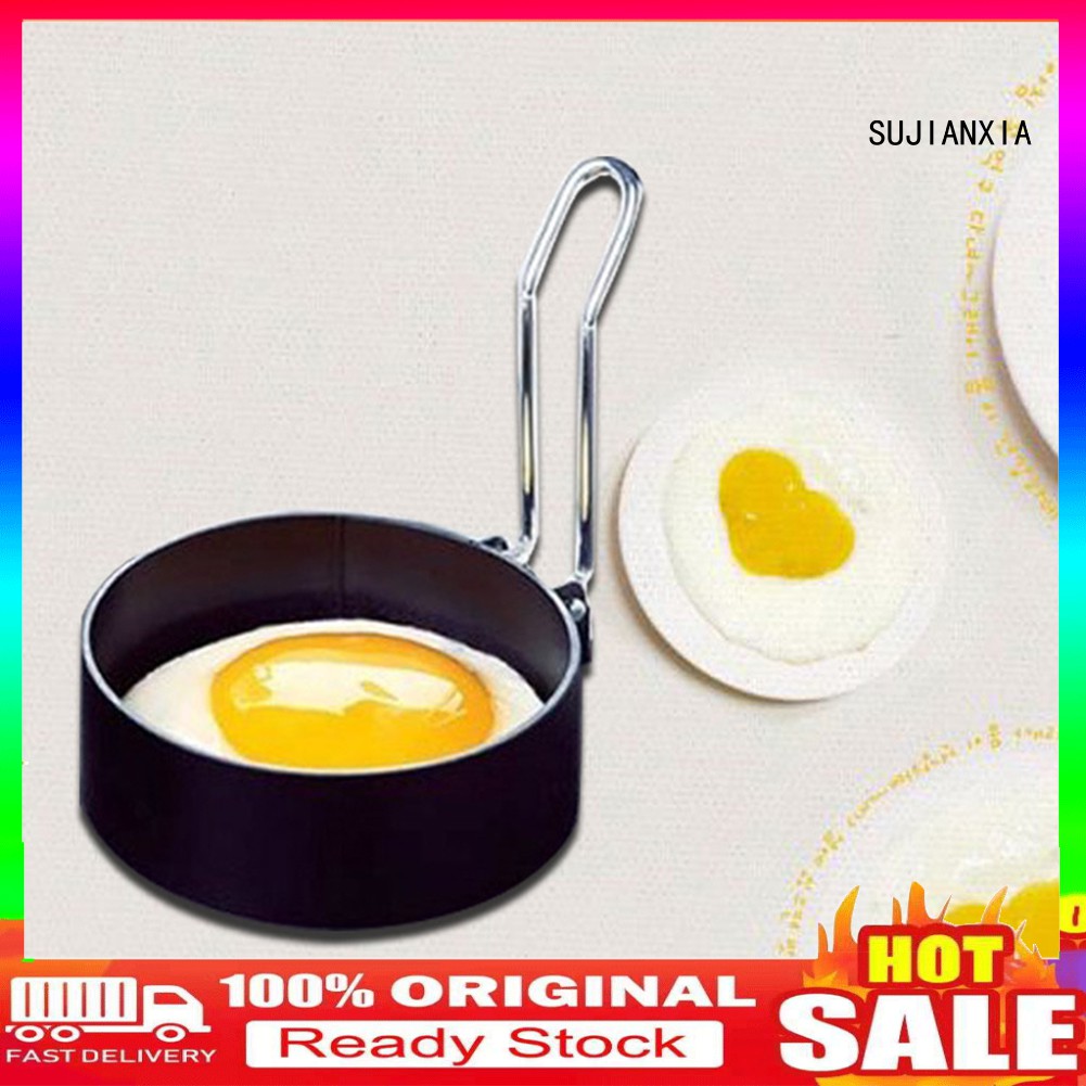 SUY_Stainless Steel Round Shaper Fried Egg Mold Omelette Ring Kitchen ...