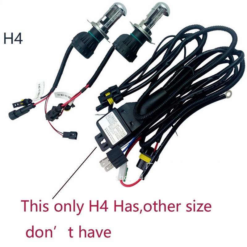 หลอดไฟซีนอน 55W Hid H7 H11 9005 9006 H4 ลำแสงสูง-ต่ำ 5000K 8000K 10000K 12000K สําหรับติดรถยนต์ ...