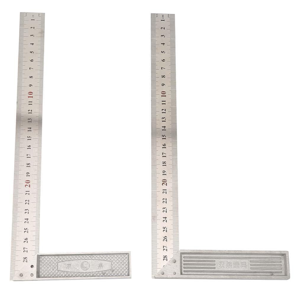 8in Ruler Straightedge Straight Angle / 30cm Degree 90 Alloy Right ...