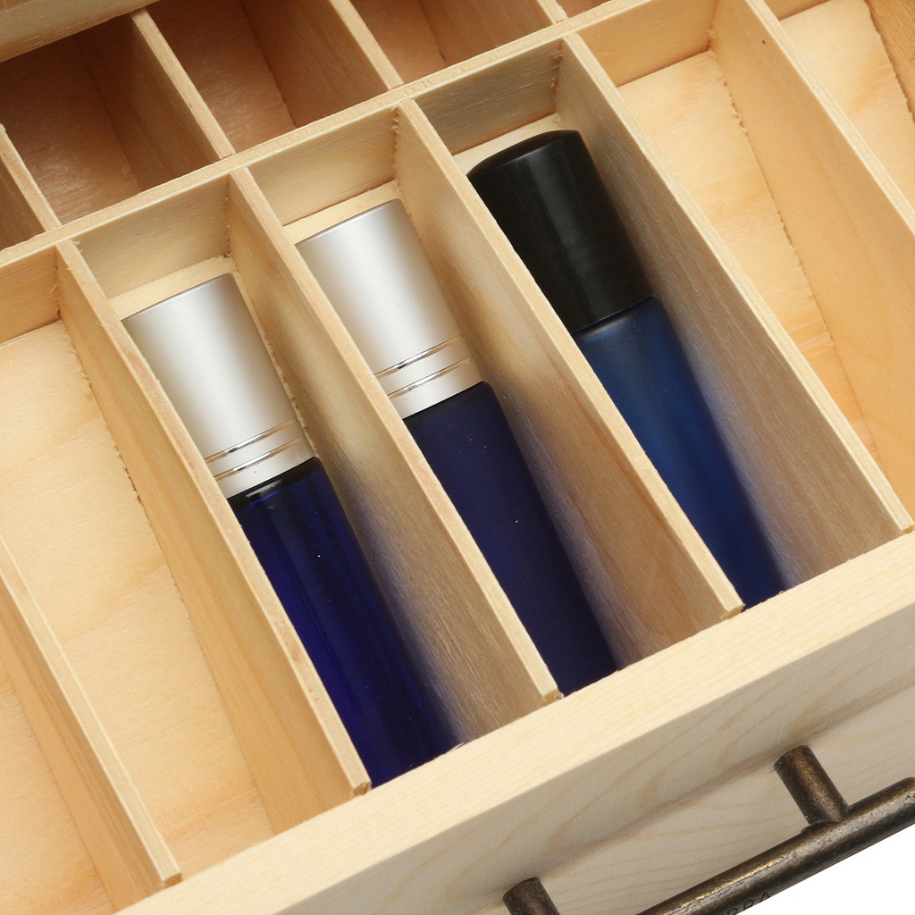 【Home Improvement】Wooden Storage Box Essential Oil Aromatherapy ...