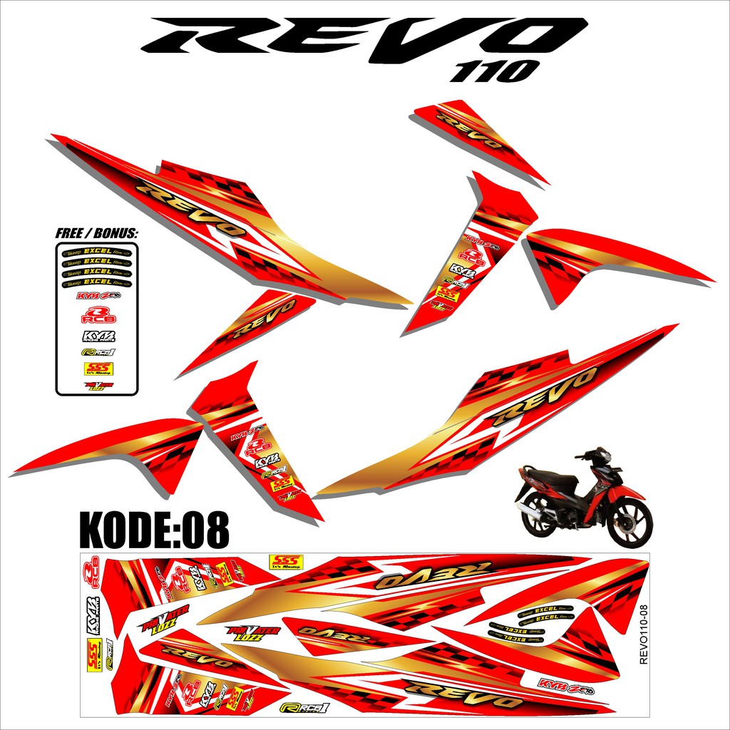 Revo 110 - Striping Revo 110 - Old Revo Variations 2007 Racing Roadrace ...
