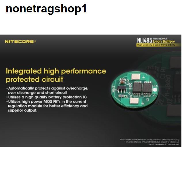 จัดส่งกรุงเทพฯจัดส่งเฉพาะจุดถ่าน Nitecore 14500 NL1485 แท้ ถ่านชาร์จ ...
