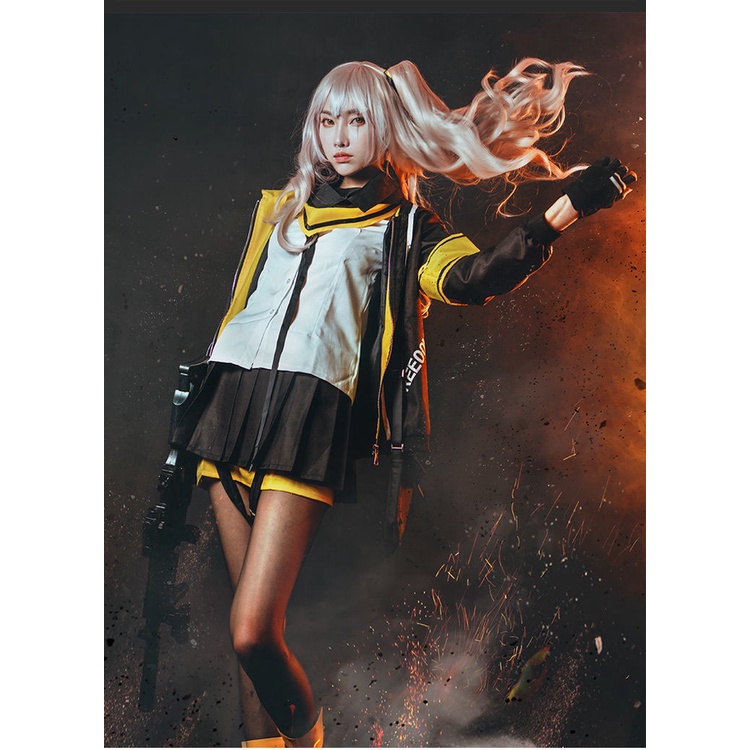 สินค้าเฉพาะจุด Girls Frontline cos ชุด ump45 ผู้หญิงนักเลงคอสเพลย์เสื้อปืนสาว cos อะนิเมะชุดใน ...