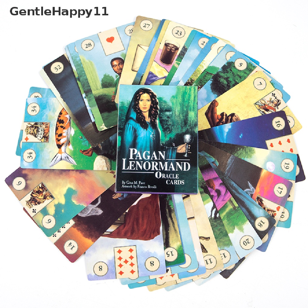 GentleHappy Tarot oracle card mysterious divination comics tarot card ...