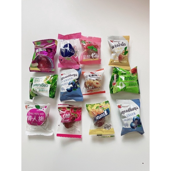 500กรัม บ๊วยรวมรส บ๊วยหวาน fruitasy ของแท้100 - armcommercial - ThaiPick