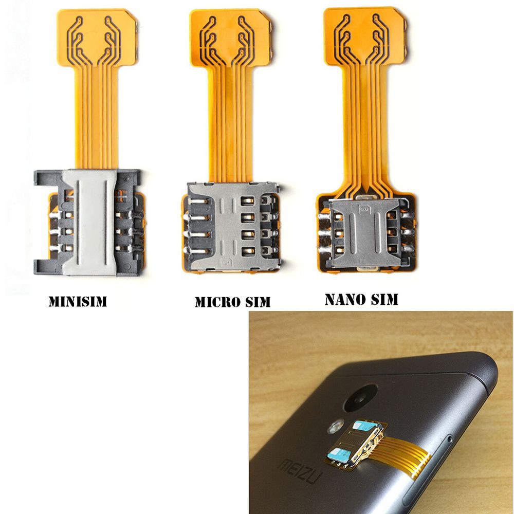 universal diy android micro sd extender นาโน cato ไฮบริดซิมการ์ดอะแดปเต ...