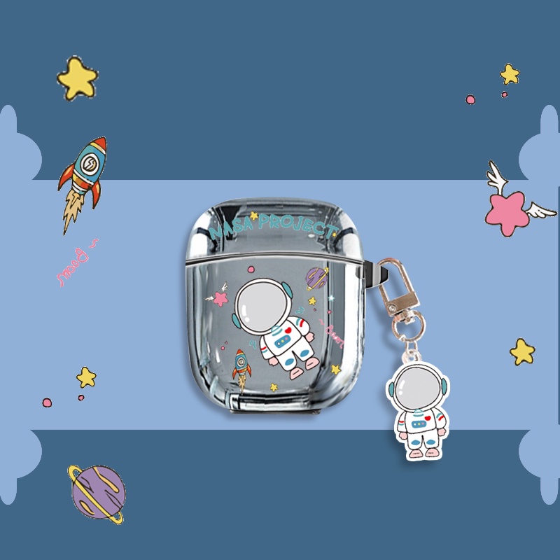 Baseus W04/W04Pro Electroplating Case Cute Snoopy Earphone Protective ...