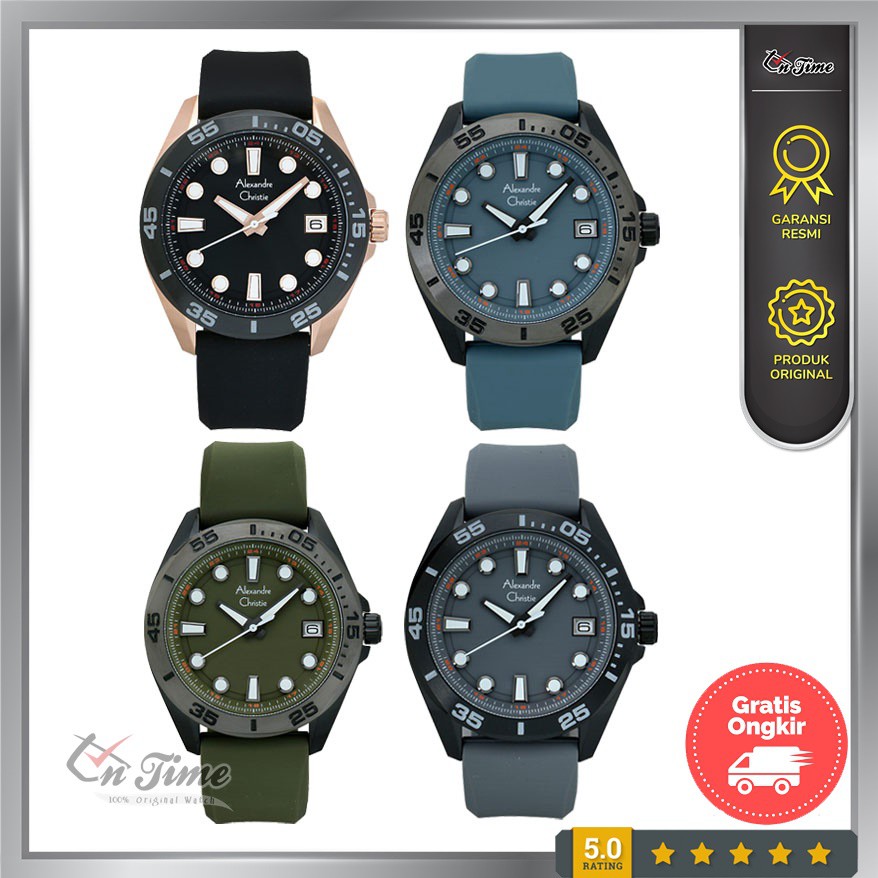 Alexandre นาฬิกาคริสตี้ Ac 6580 Md นาฬิกาล่าสุดสไตล์ดั้งเดิม - ontime ...