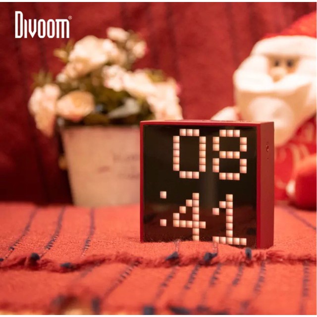 จัดส่งในวันเดียวกันDivoom TIMEBOX-EVO With Clock Alarm Led Display For ...