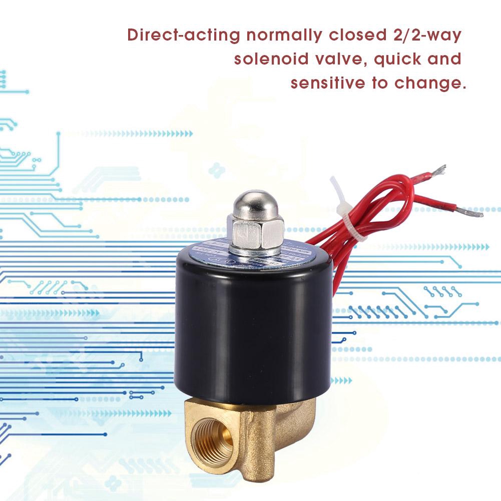 dn 8 normally closed 2 position 2 way วาล์วแม่เหล็กไฟฟ้า ac 220 v 1/4 - xguli.th - ThaiPick