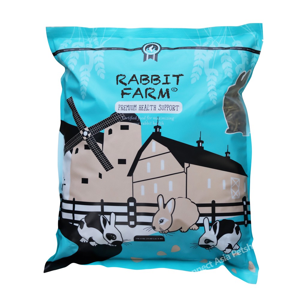 อาหารกระต่าย ทุกวัย Rabbit Farm 5kg x1ถุง - connect_asia_patshop - ThaiPick