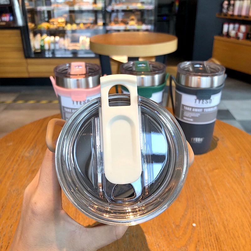 TYESO ร้อนเย็น แก้วน้ำเก็บความเย็น TYESO แท้ ขนาด 710 ML เเก้วน้ำ TYESO 24 Oz เก็บความร้อน เย็น ...