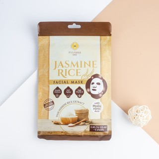 ลดราคา 50% พิณนารา จัสมิน ไรซ์ เฟเชี่ยล มาส์ก PINNARA Brand Jasmine ...