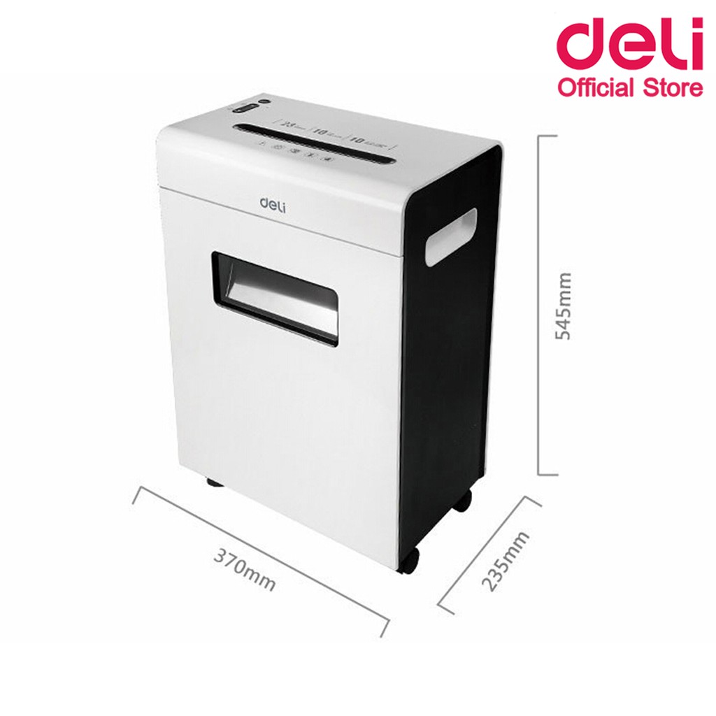 Deli 9911 เครื่องทำลายเอกสารแผ่นซีดีบัตรเครดิต ขนาดใหญ่เหมาะสำหรับ ...