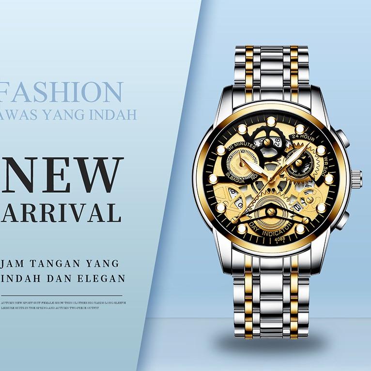 นาฬิกาข้อมือ สําหรับผู้ชาย (ผูกพัน 4088) กล่องของขวัญ ไม่มีขาย Q8R ...