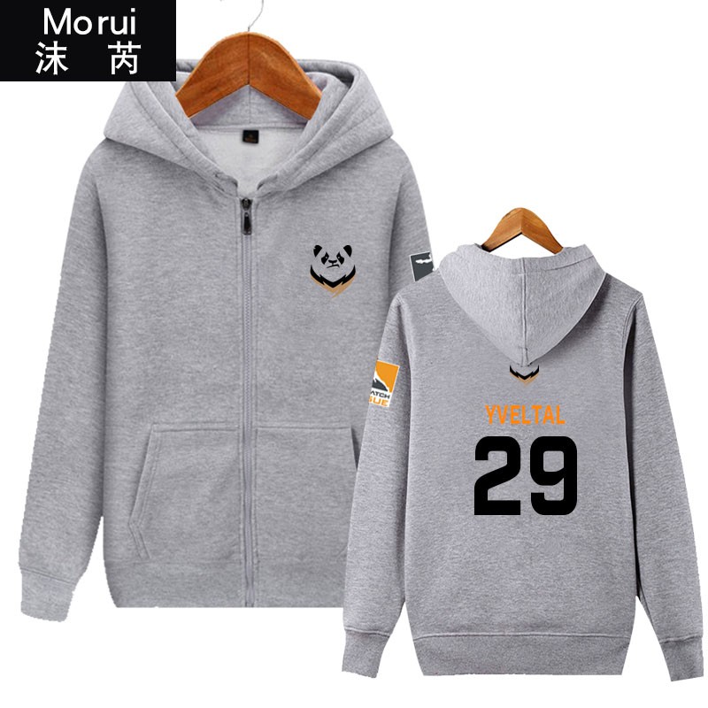 Men's Hoodie Chengdu Hunter Team Overwatch Game League Team Uniform ...