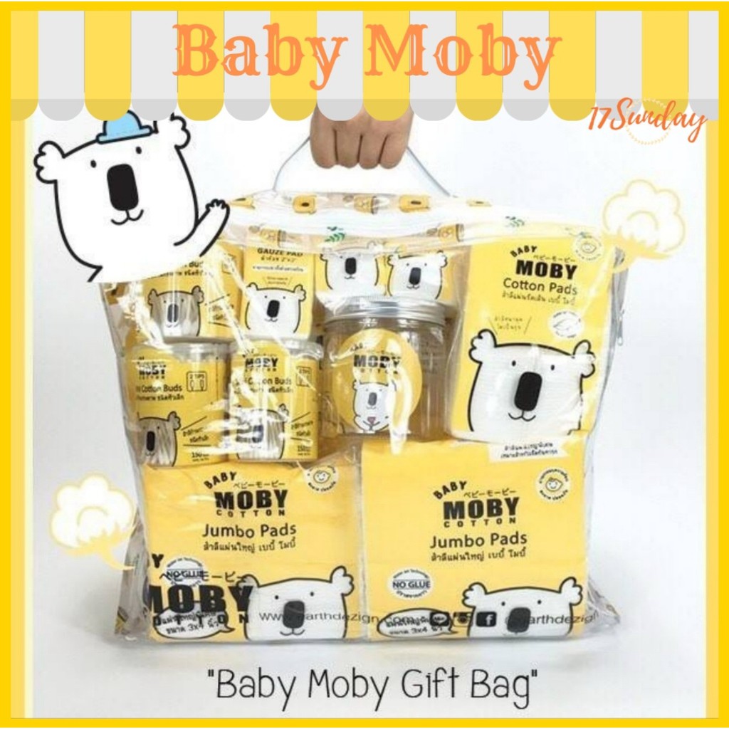 Baby Moby Giftset เซ็ตกระเป๋าคุณแม่ - ของขวัญเยี่ยมคลอด ของขวัญเด็กแรก ...