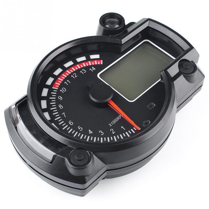 LED Motorcycle RX2N ATV LCD Digital Speedometer Tachometer Meter ...