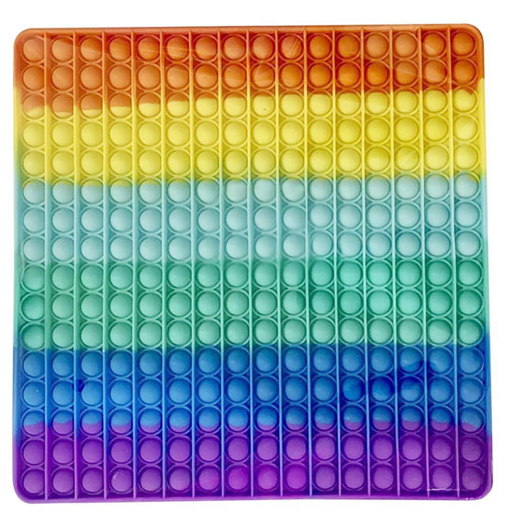 2021 Big Pop It Antistress ของเล่น Lager Push ฟองขนาดใหญ่ Fidget ...
