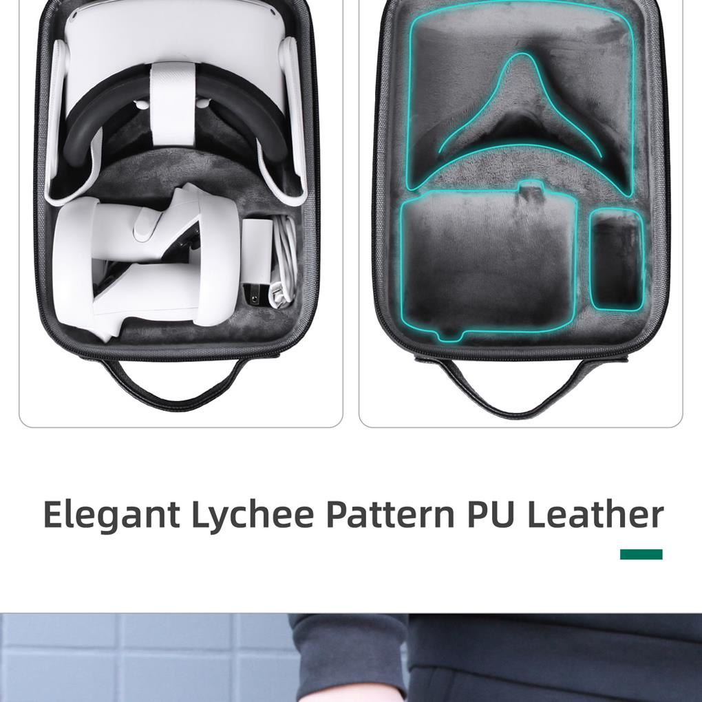 Hifylux VR Headset Bag Shockproof Hard Protective Carrying Case Pouch ...