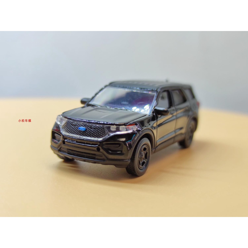 1/64 GreenLight Ford Explorer plain black Collection of die-cast alloy ...