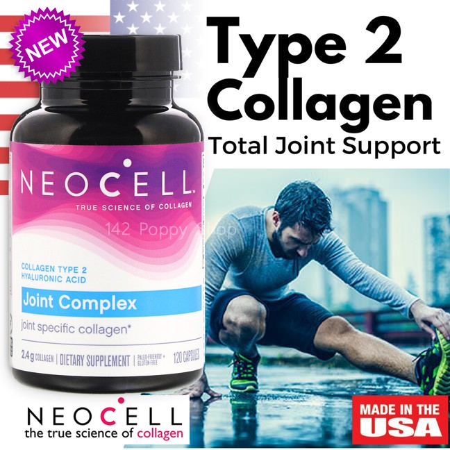 คอลลาเจนไทป์2 Neocell Collagen Type 2 Joint Complex 2400 mg120 Capsules ...