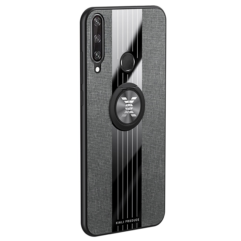Ring Stand Fabric Case for Huawei Y8P 2020 Y6P 2020 Y9 2019 Y9A Y9S Y9 ...