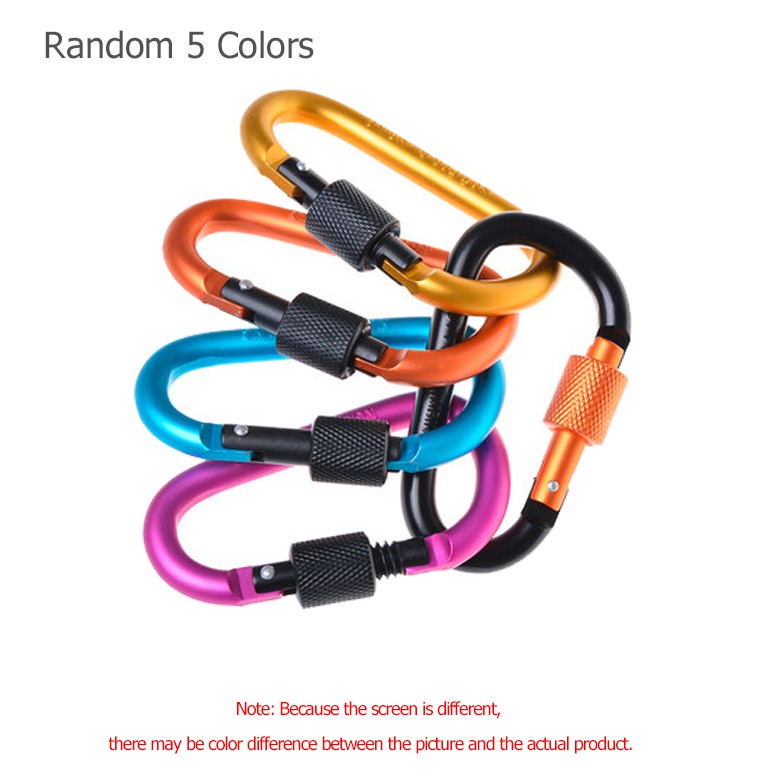 มีดปีนเขา5cs Carabiner Travel Kit Caming Equiment Alloy Aluminum ...